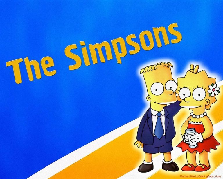Papel de Parede Os Simpsons - Lisa e Bart Wallpaper para Download no ...